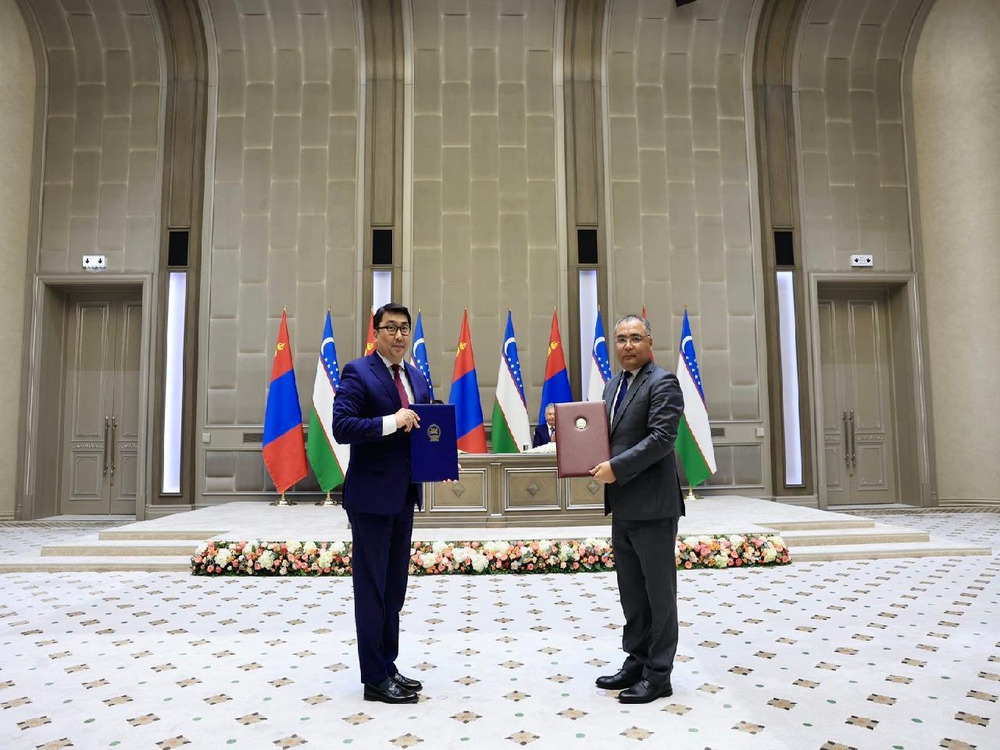 Монгол Узбекистаны хөдөө аж ахуйн хамтын ажиллагааны баримт бичгүүдэд гарын үсэг зурлаа